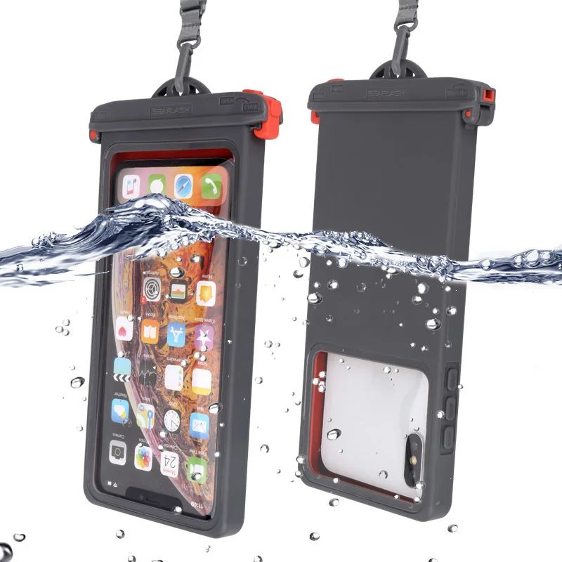 Drop resistant 35m Waterproof Box for Mobile Phones Below 6.9 Inches ...