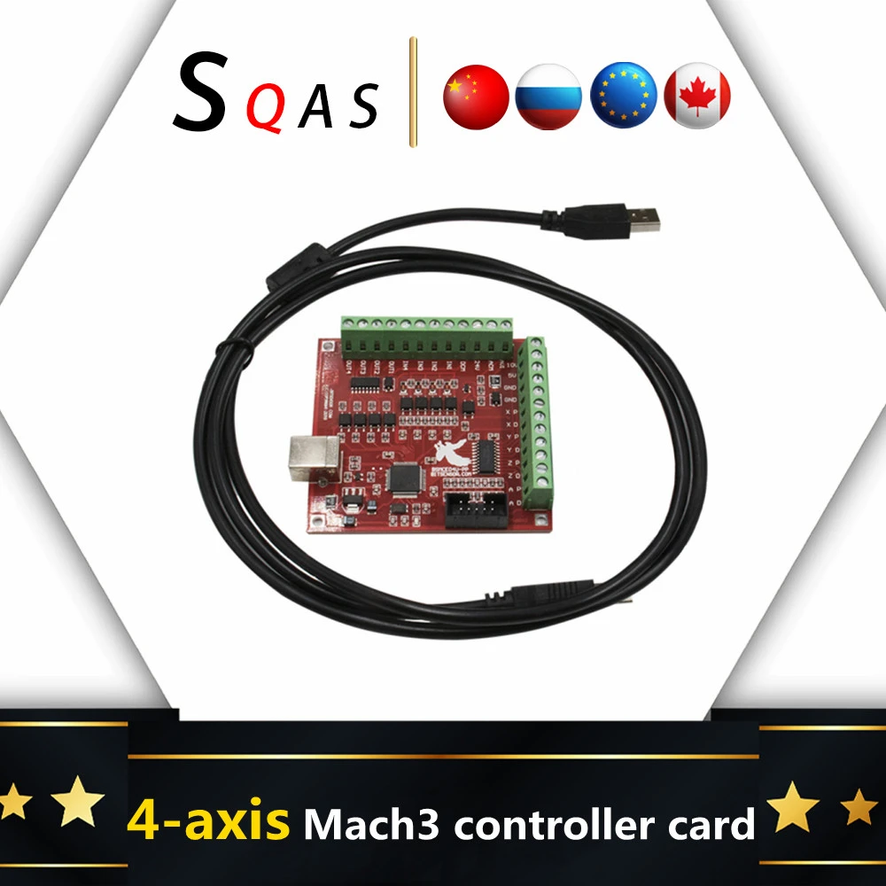 Mach3 5 Axis Motion Control Board | Mach3 Motion Control Card 3 Axis ...