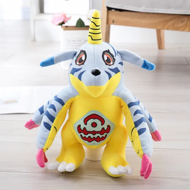 Digimon Plush Toys 30 cm Agumon Gabumon Gomamon Biyomon Palmon Patamon ...