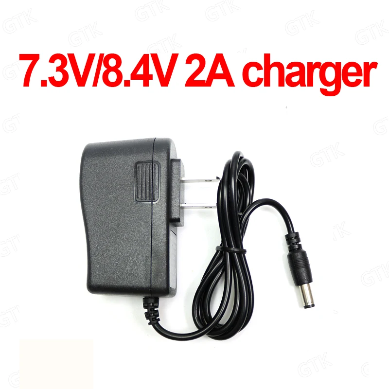 6V 2A 충전기 8.4v 2A 리튬 이온 2S 배터리 충전기 2S 7.3V 2A lifepo4 리튬 배터리 충전기