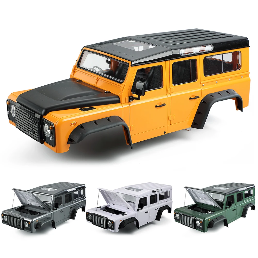 1/10 RC Crawler Defender D110 plástico duro 313mm base de rueda para ...