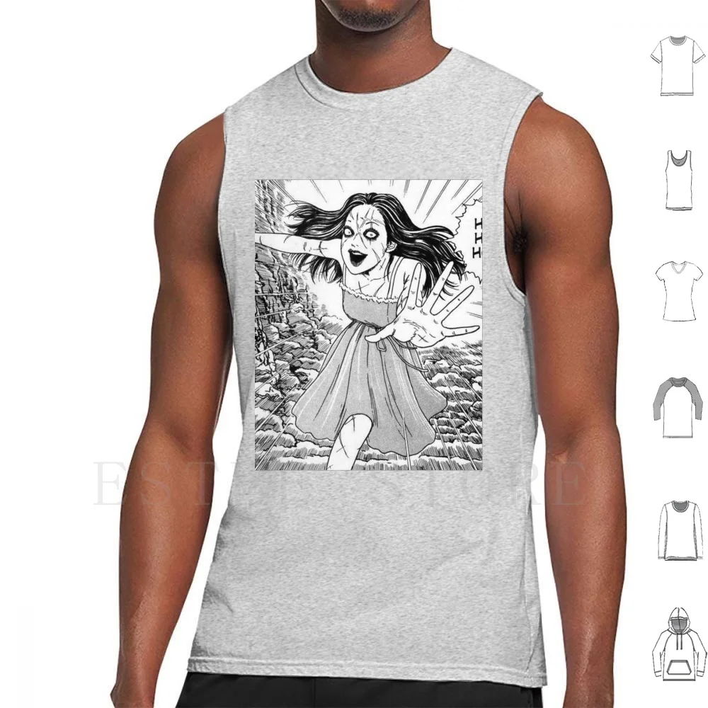 ー Tank Tops Vest Sleeveless Anime 90s Anime Comic Retro Japan Netflix ...