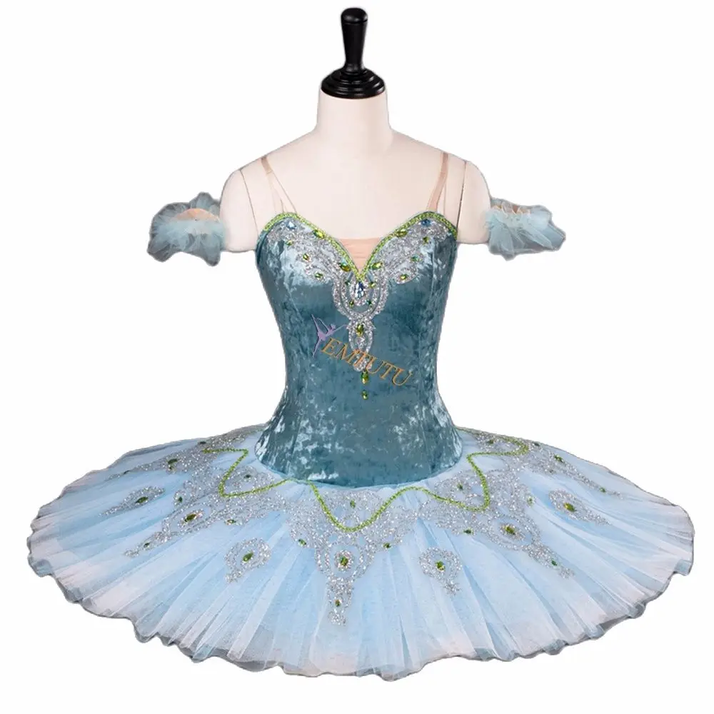 Adult-Blue-Professional-Ballet-Tutu-Pancake-Classical-Ballet-Tutus ...