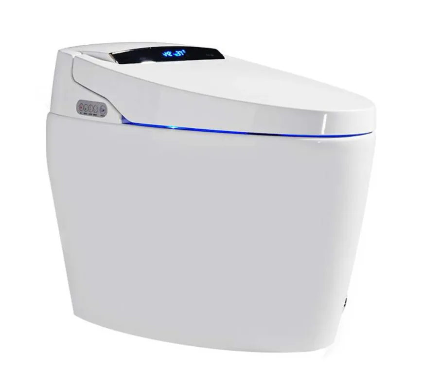 1650w Full Automatic Flip-over Toilet Remote Control Intelligent Toilet ...