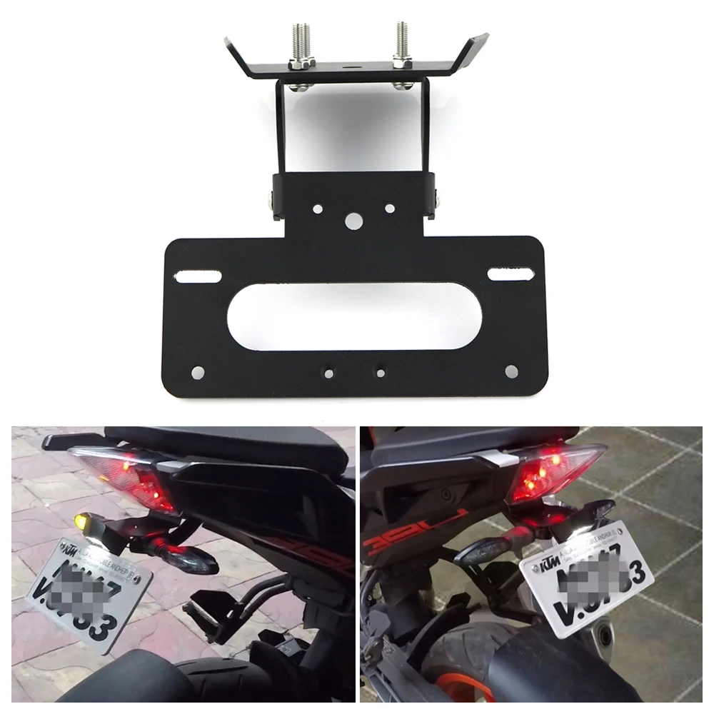License Plate Bracket Holder Ktm Duke 390 | Plate Holder Motorcycle ...