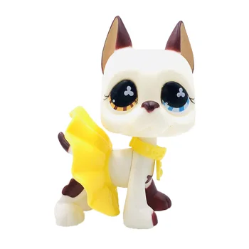 LPS CAT Rare Littlest pet shop bobble head Toy cute great dane dog ...
