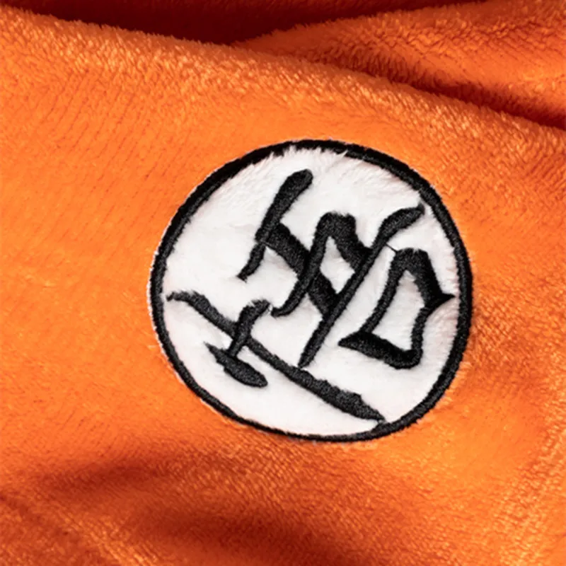 Anime Dragon Ball Son Goku Bath Robe Sleepwear Cosplay Costume For ...