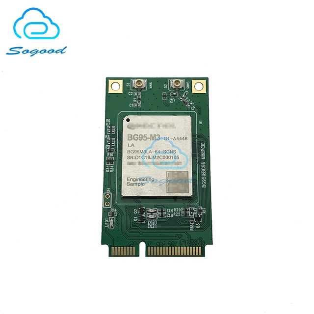 Quectel BG95-M3 Cat M1/ Cat NB2/ EGPRS GNSS Mini Pcie LPWA nb-iot Module with SIM card slot ...