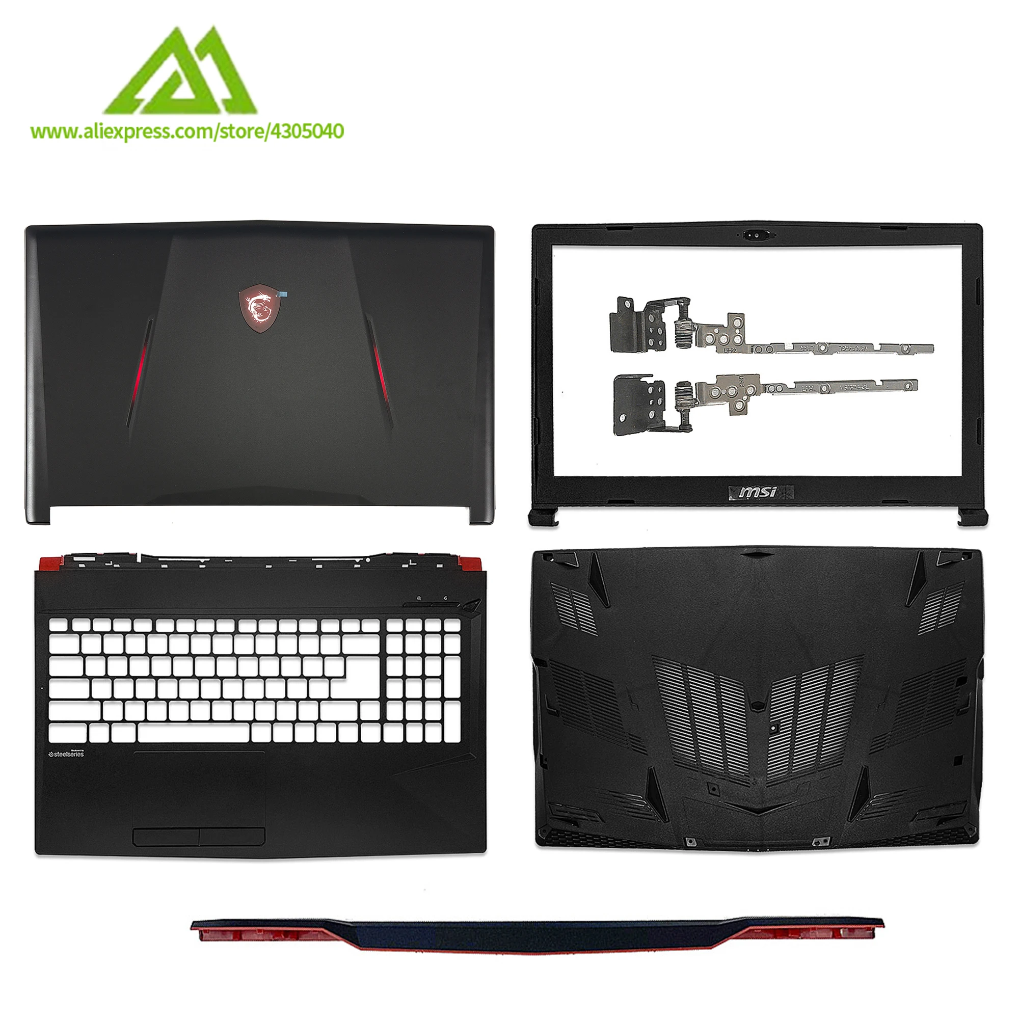 New Laptop Cover For Msi Gl63 Ms-16p7 16p6 16p5 Series Laptop Lcd Back ...