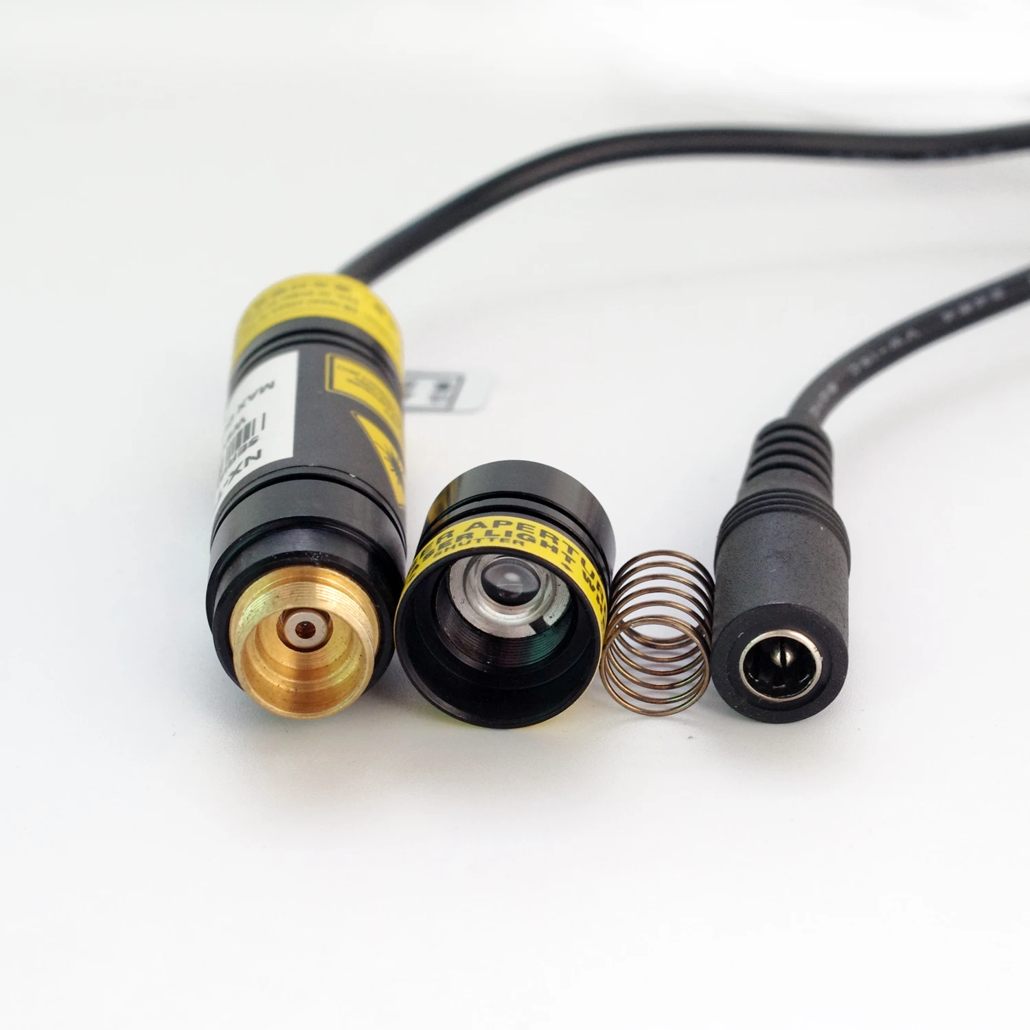 1668 Focusable 780nm 100mW IR Infrared Laser Module Cross Glass Lens ...