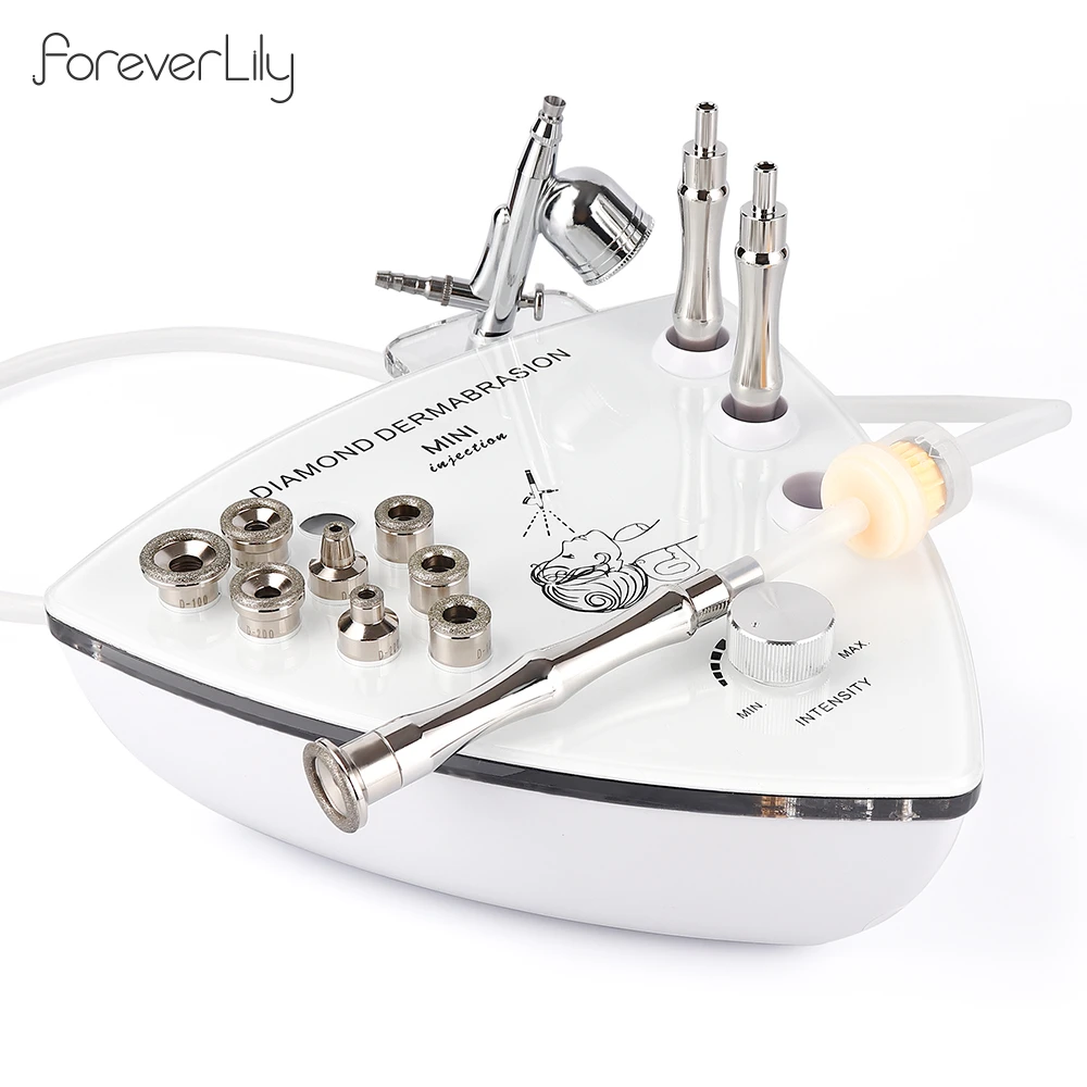 2 In 1 Diamond Dermabrasion Exfoliation Machine Nano Moisturizing Water ...