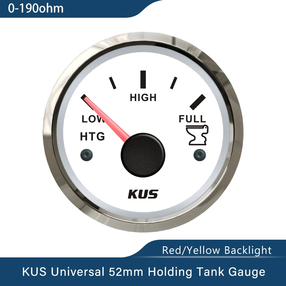 KUS-limousine-Yacht-Universal-52mm-Holding-Tank-Level-Gauge-Meter ...