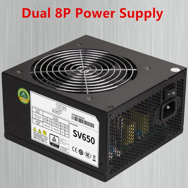 Original PSU For Delta Server Workstation Dual Power Supply Rated 650W ...