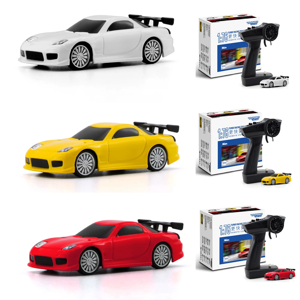 1:76 Turbo Racing C71 Sports RC Car Vehicle Creative Mini Full ...
