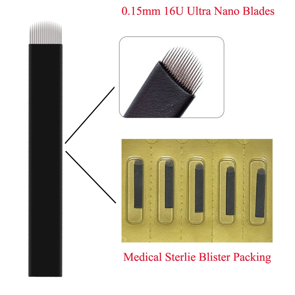 0.15mm 18U Ultra Nano Microblading Needle Blades 50pcs - AliExpress 66