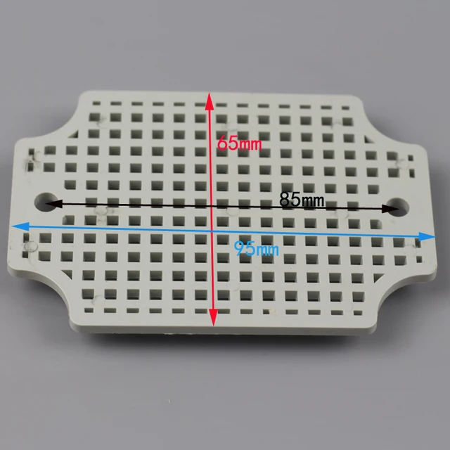 waterproof junction box base plate ABS honeycomb mounting base plate ...
