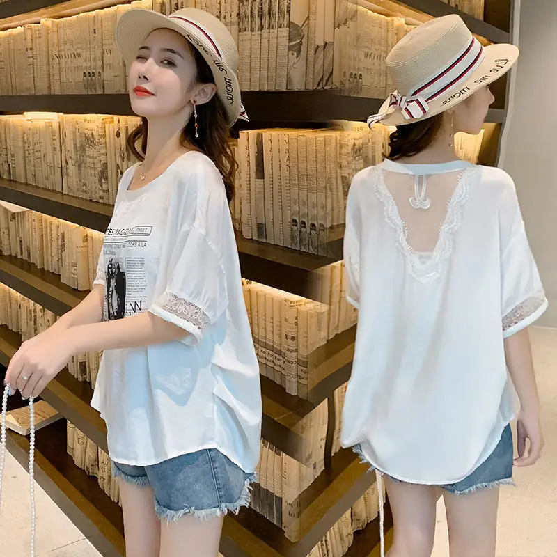 Summer-Korean-plus-size-loose-short-sleeved-t-shirt-women-s-careful ...
