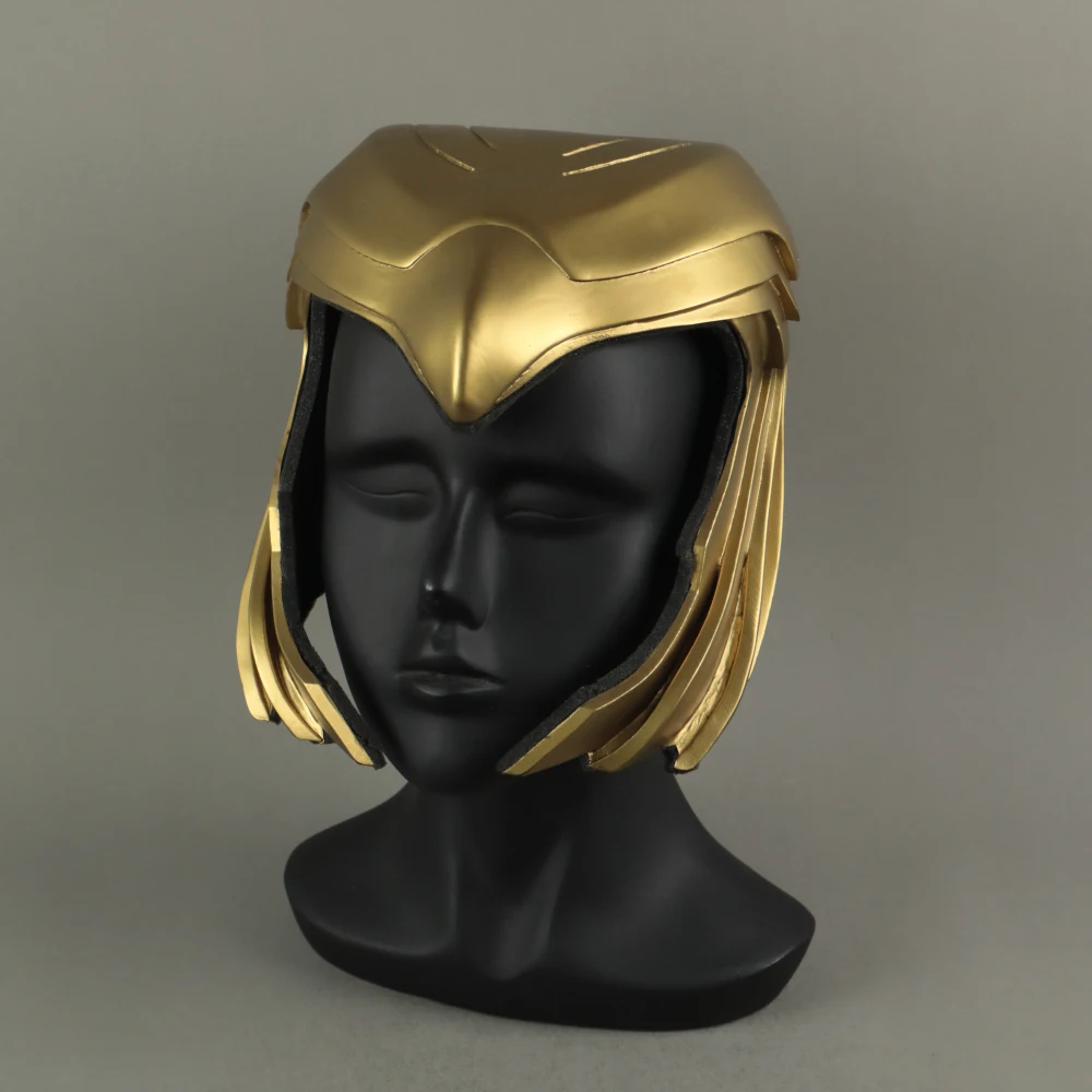 Casco de princesa Wonder Woman, accesorios de máscara de superhéroe ...