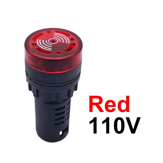 12v Low Voltage Indicator Mini Buzzer Light Green Light Sound Indicator ...