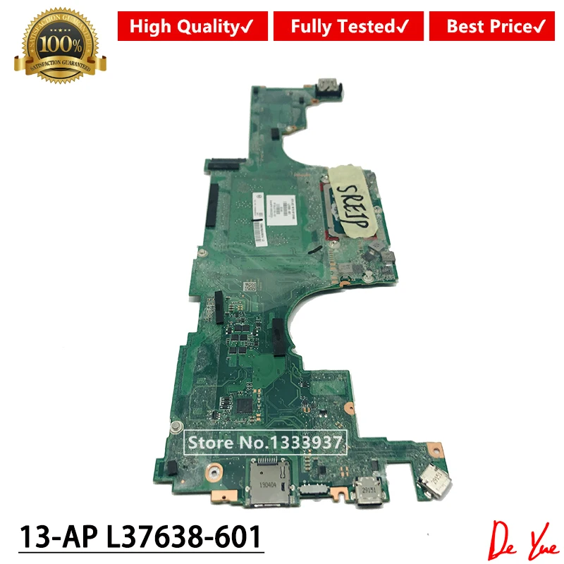 L37638 601 L37638 501 L37638 001 For hp Spectre x360 13 AP laptop motherboard SREJP I7 8565U ...