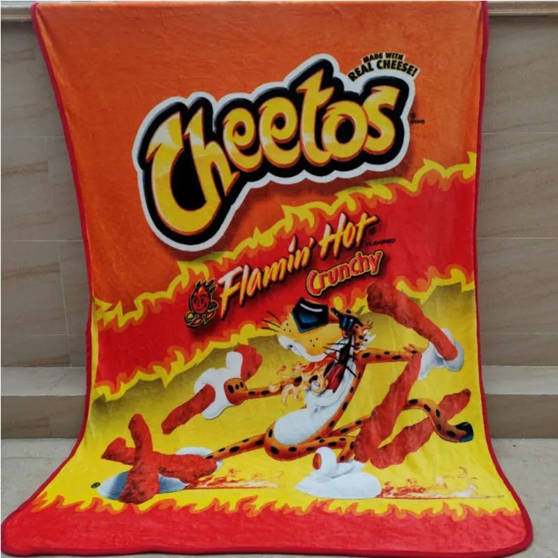 Flamin Hot Cheetos | Hot Cheetos Scarf | Cheetos Crunchy | Blanket ...