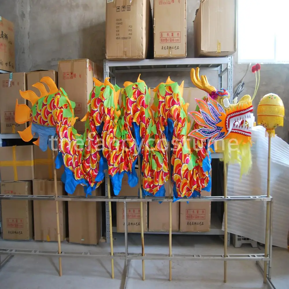 10m-6-Adults-Chinese-Traditional-Culture-Length-Silk-Fabric-DRAGON ...