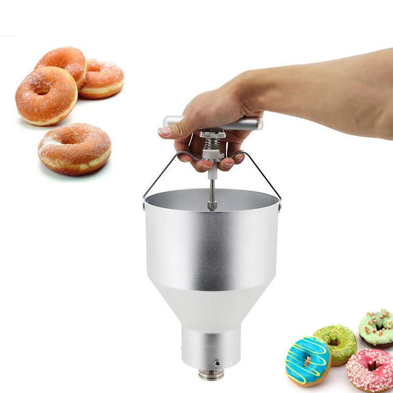 Commercial Home Manual 3L Donut Funnel Stainless Steel Donut Mould ...