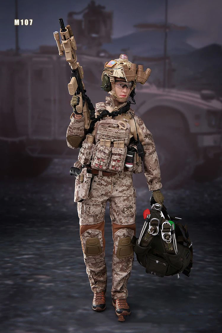 1/6 Scale US Navy Seal MMS9003 VBSS Head Sculpt For 12" Male Action ...