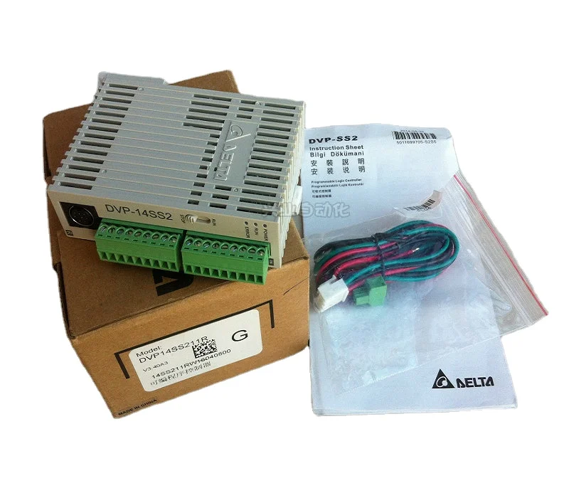 Delta PLC DVP14SS211R Relay Output DVP14SS211T Transistor, 03/03/2024