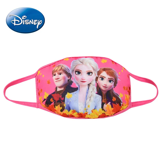 Disney Frozen Half Muffle Child Face Mask Cartoon Princess Anna Elsa ...