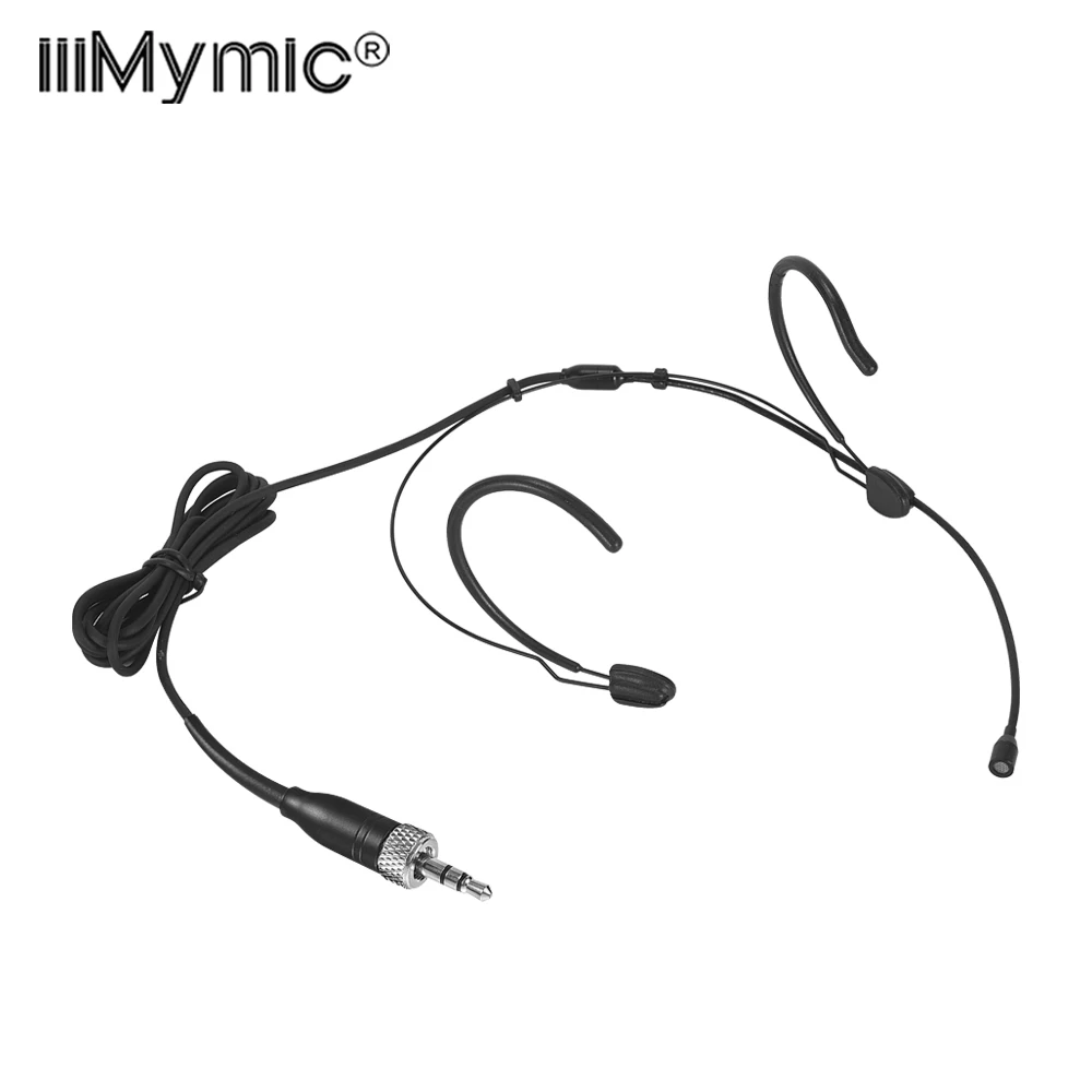iiimymic-Professional-Black-Headset-Microphone-3-5mm-Lockable-Headworn ...