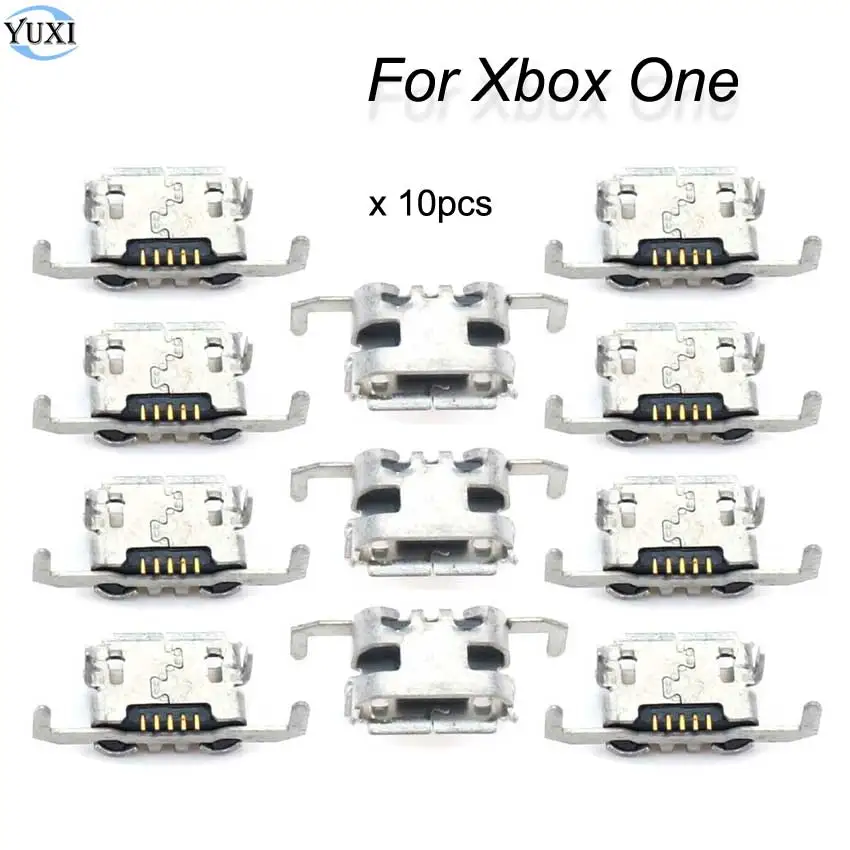 YuXi-puerto-de-carga-Micro-USB-para-Xbox-One-Controller-Conector-de ...