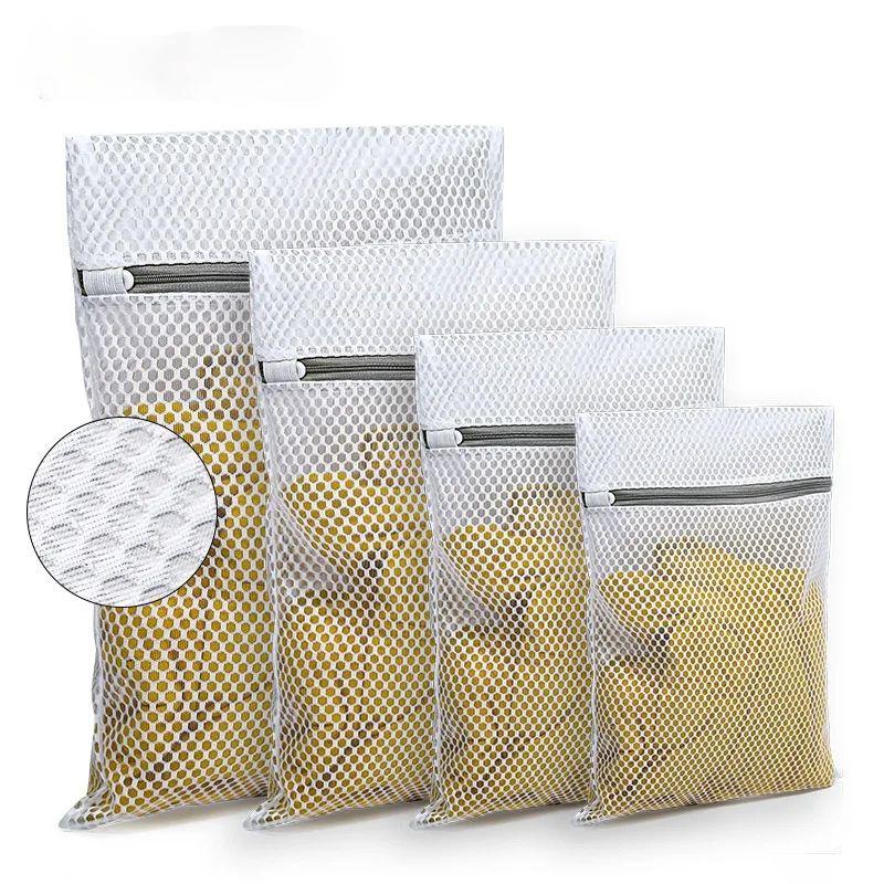 Mesh-Laundry-Bag-Polyester-Laundry-Wash-Bags-Coarse-Net-Laundry-Basket ...