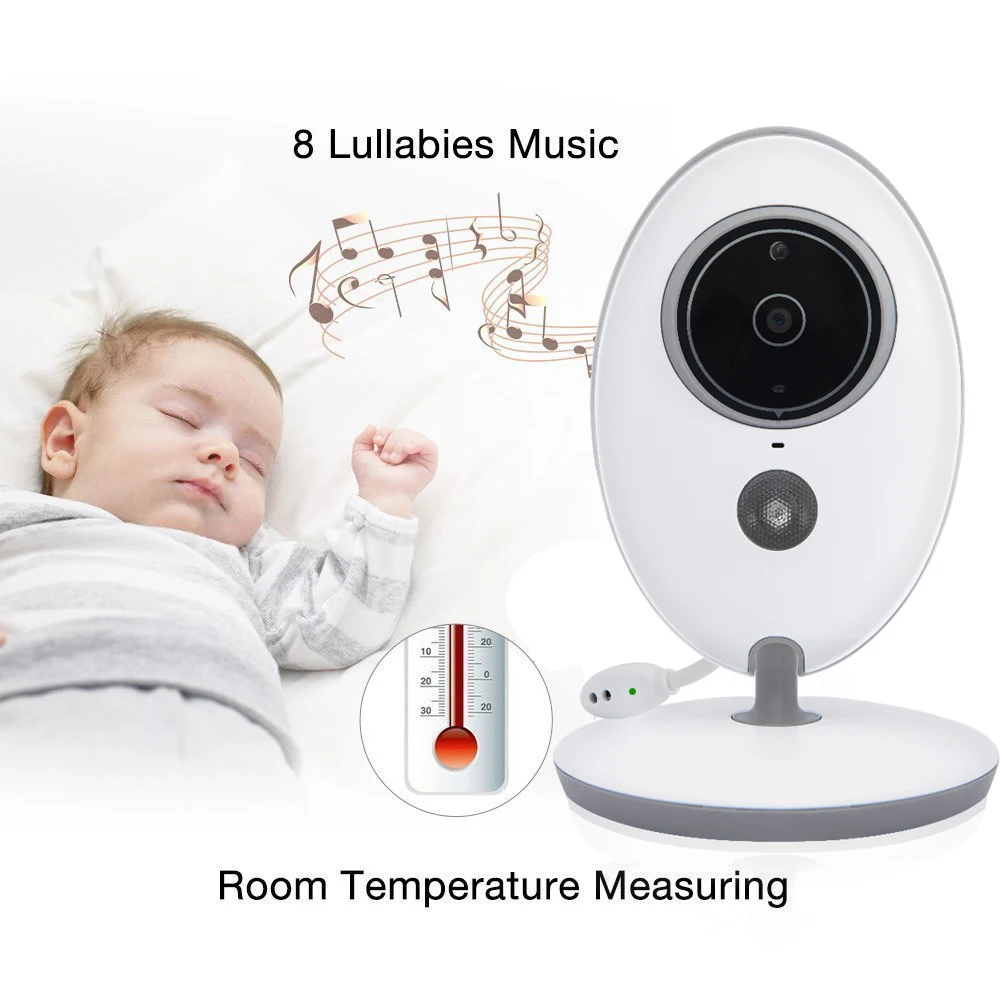 Baby Monitor Wireless Video Nanny Baby Camera Intercom Night Vision ...