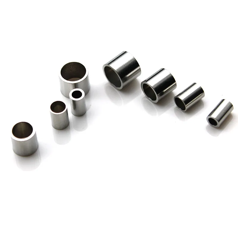 20pcs/lot Stainless Steel Short Tube Spacer Bead For Diy Handmade Charm ...