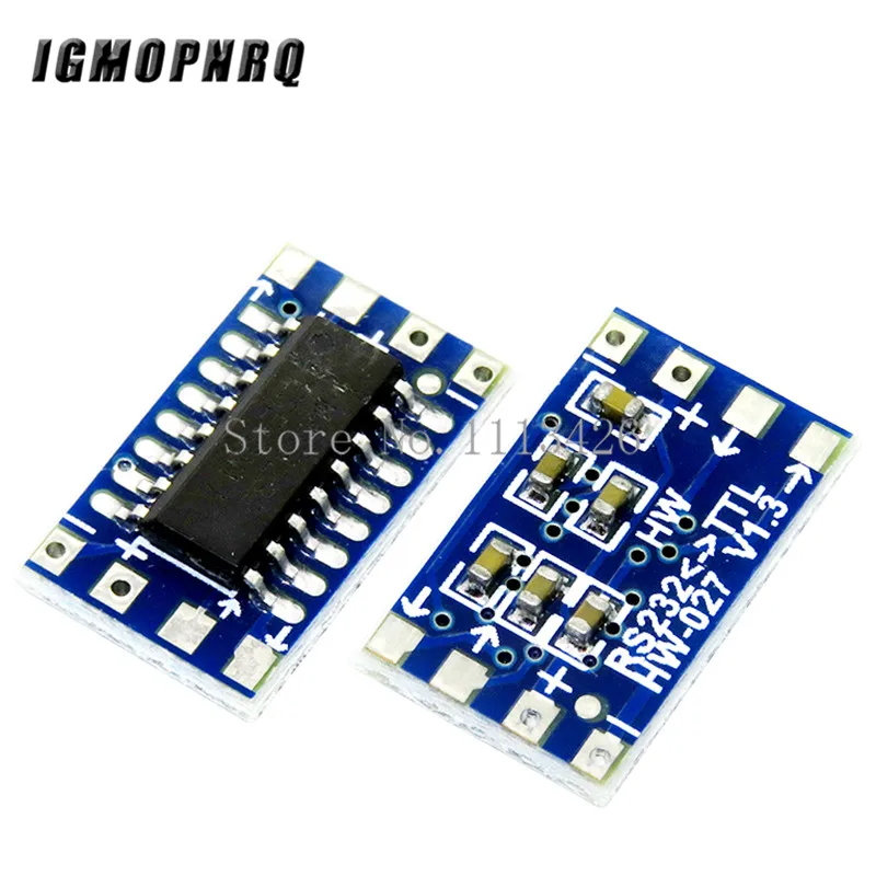 10pcs-lot-Mini-RS232-MAX3232-Levels-to-TTL-level-converter-board-serial ...