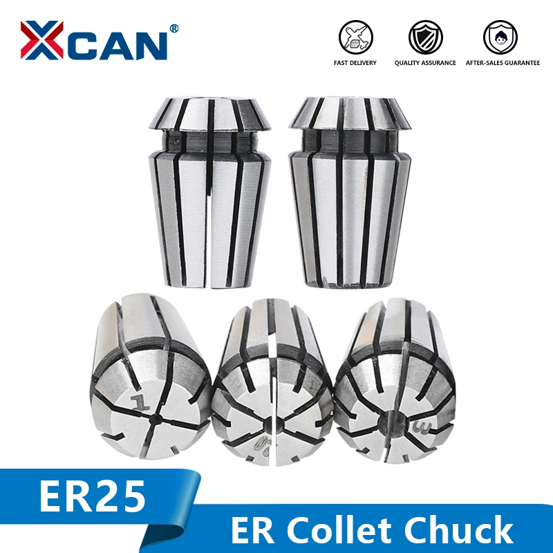 XCAN-Spring-Collet-ER25-Precision-Collet-Clamp-Chuck-1-0-16-0mm-Collet ...