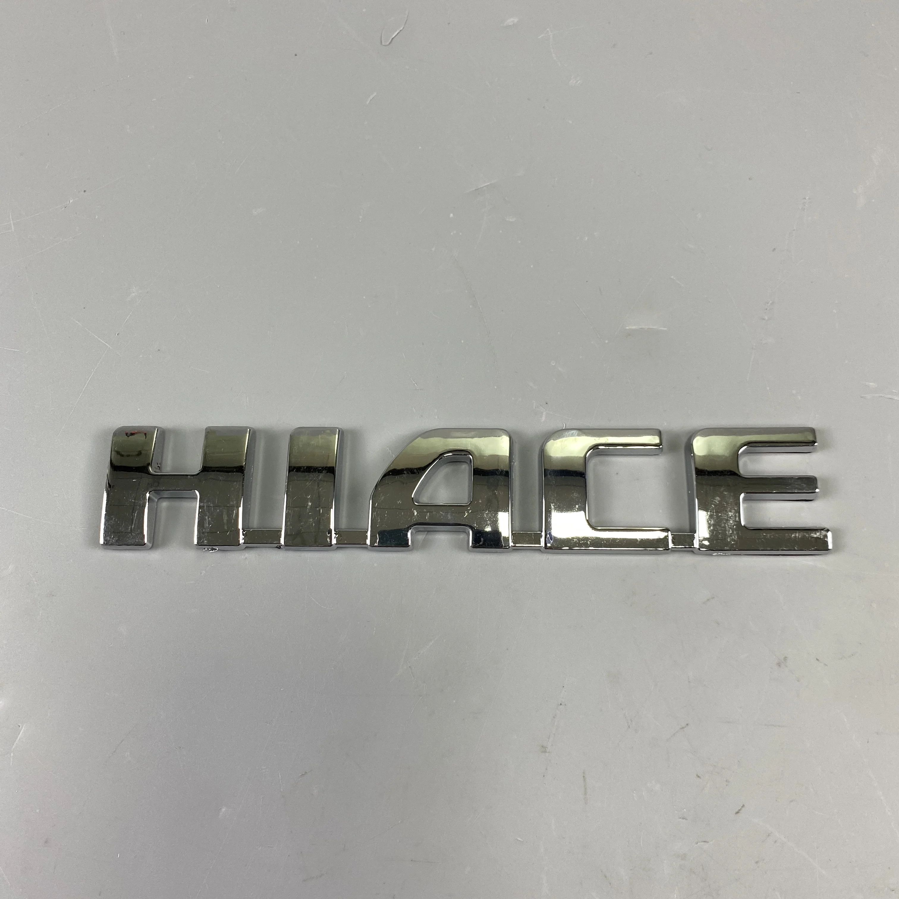 Hiace Abs Plastic Chrome Auto Car Rear Trunk Number / Letter Logo Badge ...