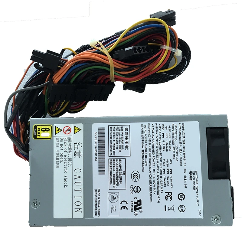 Original PSU For Delta 80Plus Gold ITX NAS Small 1U -12V K39 M41 Rated ...
