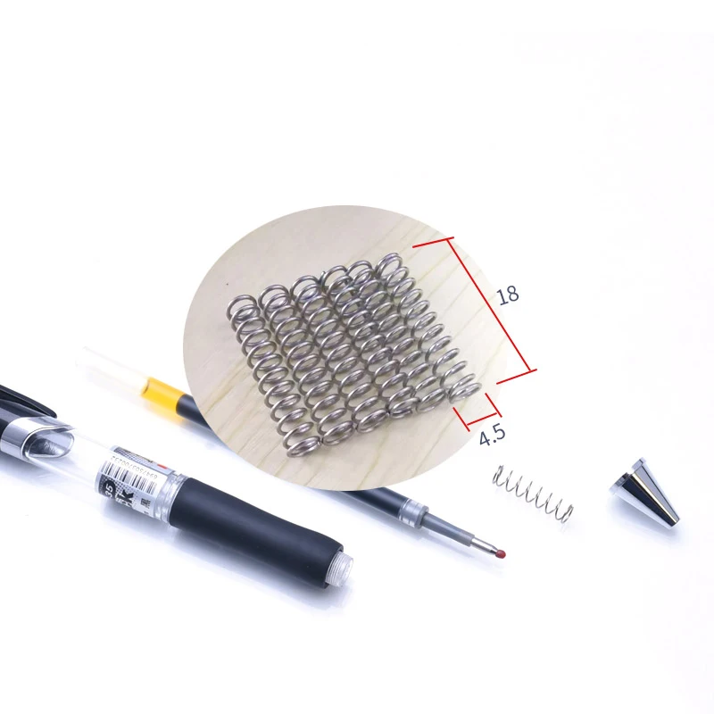 20pcs-lot-0-4mm-Stainless-Steel-Wire-Ballpoint-Pen-Spring-Small ...