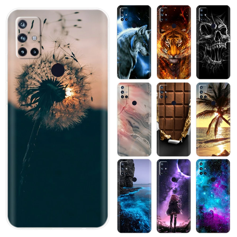 Phone Case For OnePlus Nord N10 5G Case Anime Soft Silicone Back Cover ...