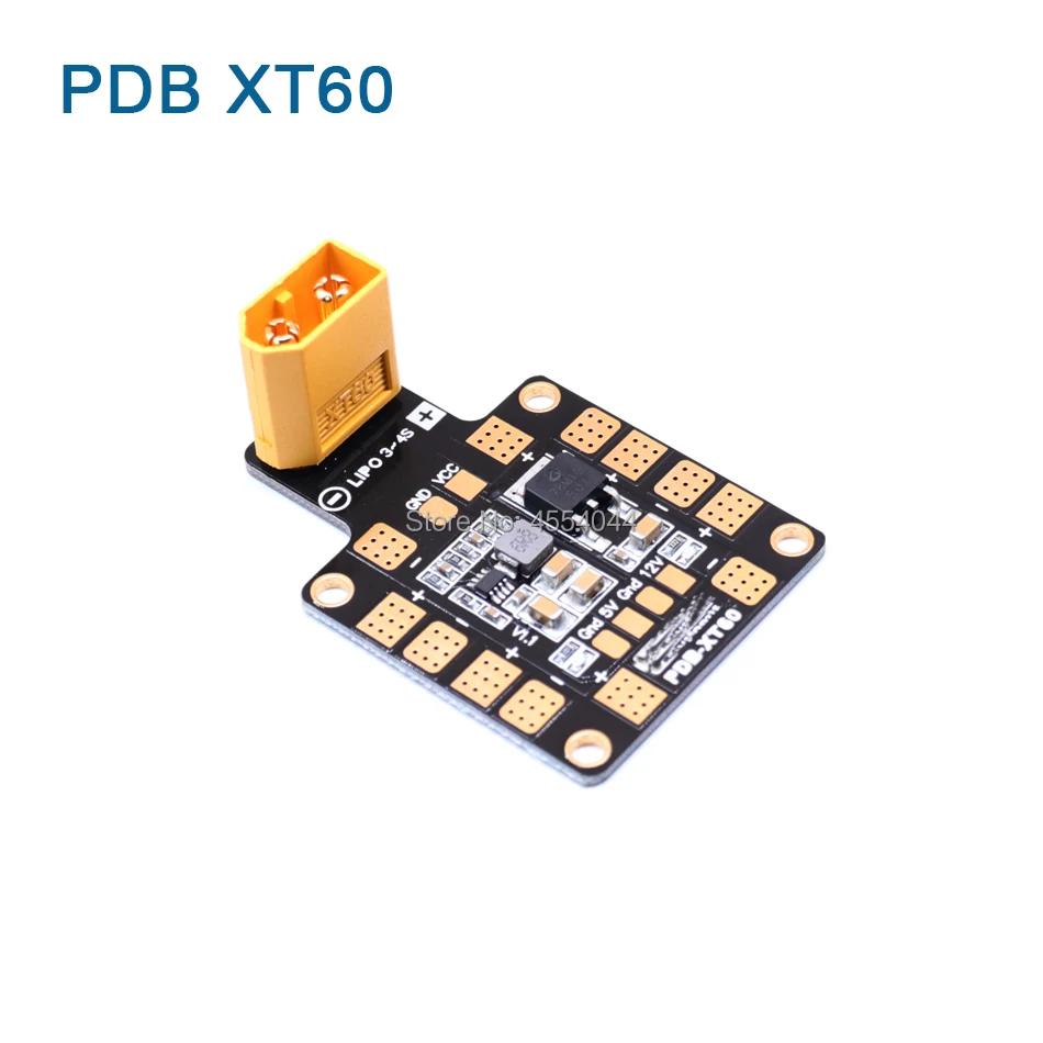 Matek Systems PDB XT60 W/ BEC 5V & 12V 2oz Copper For RC Helicopter FPV ...