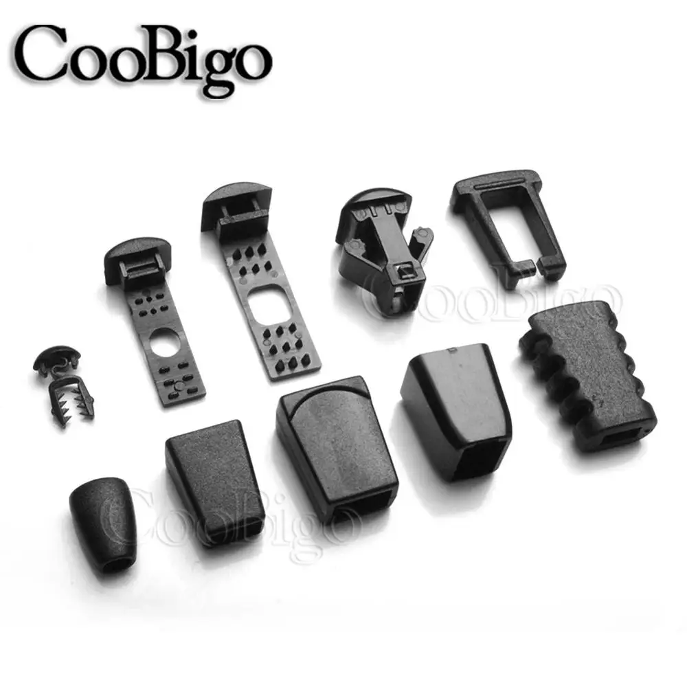 25pcs-Zipper-Pull-Cord-Ends-Cord-Lock-Stopper-Paracord-Outdoor-Backpack ...