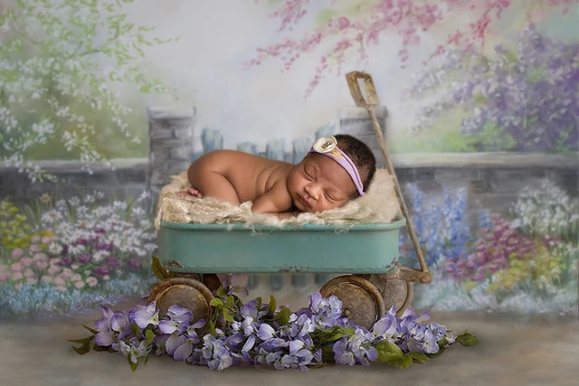 Spring Baby Background