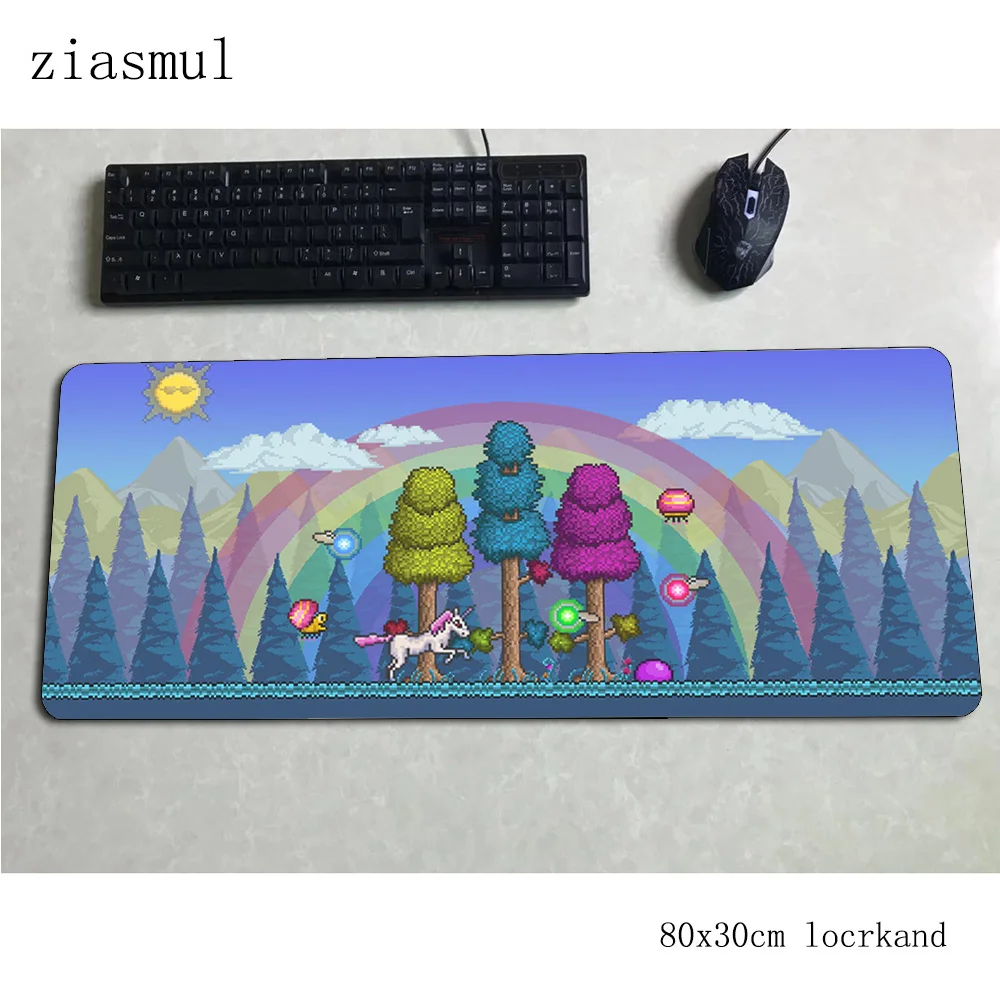 Terraria mouse pad gamer aniversário 800x300x3mm notbook tapete do ...
