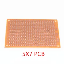 10Pcs 5*7 PCB 5x7 PCB 5cm 7cm DIY Prototype Paper PCB Universal Board ...