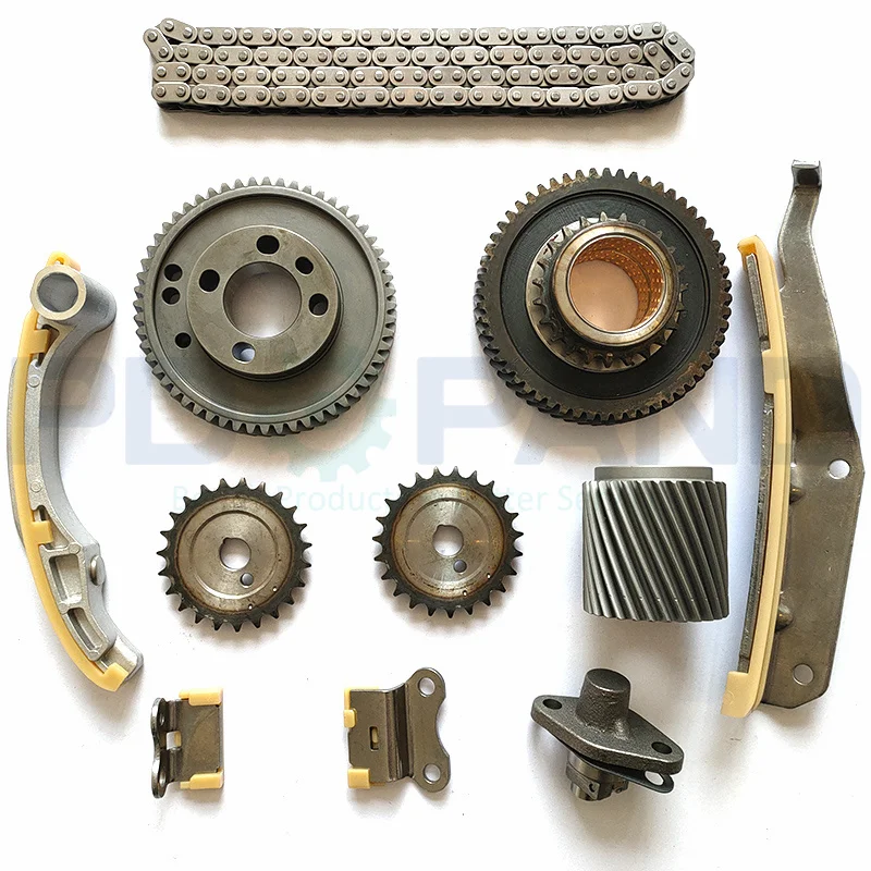 Diesel Parts 4M42 4M42T Engine Timing Chain Distribution Tensioner Kit ...