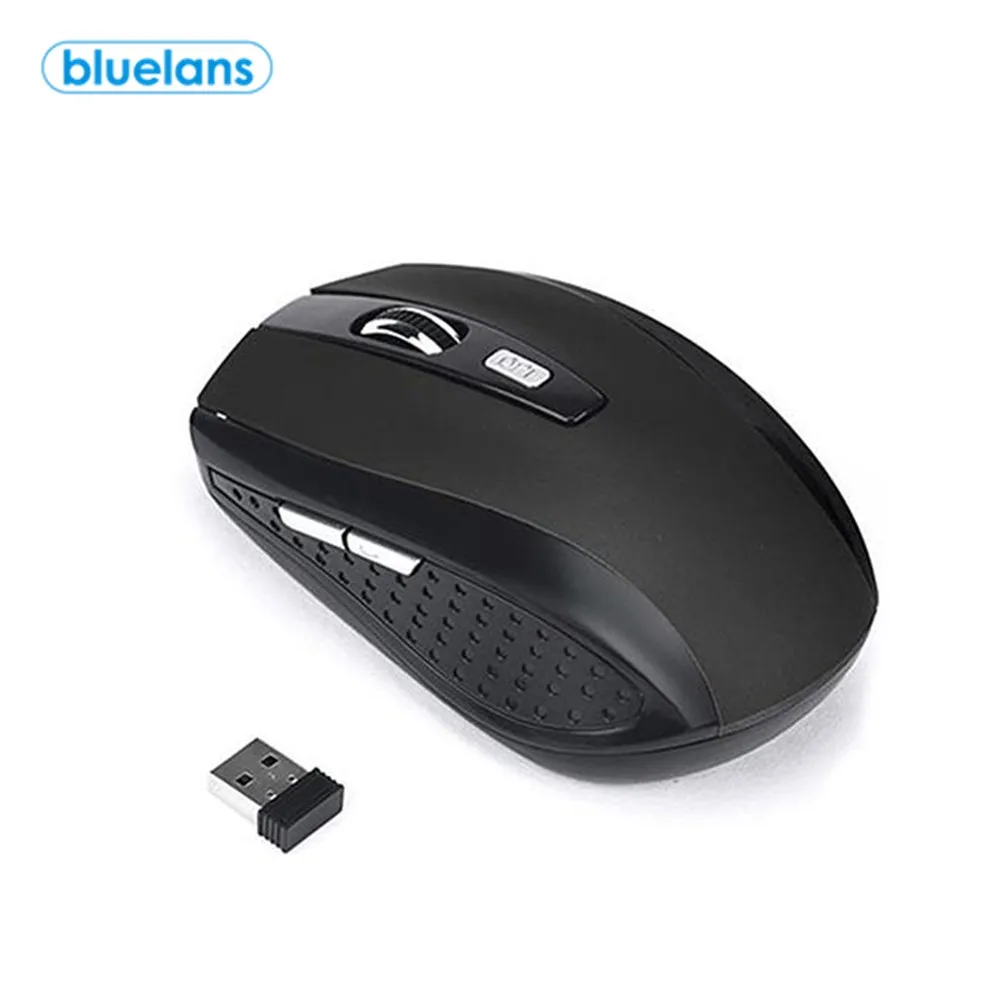 2.4ghz Wireless 6 Button Gaming Mouse With 1200dpi Ergonomic Power ...