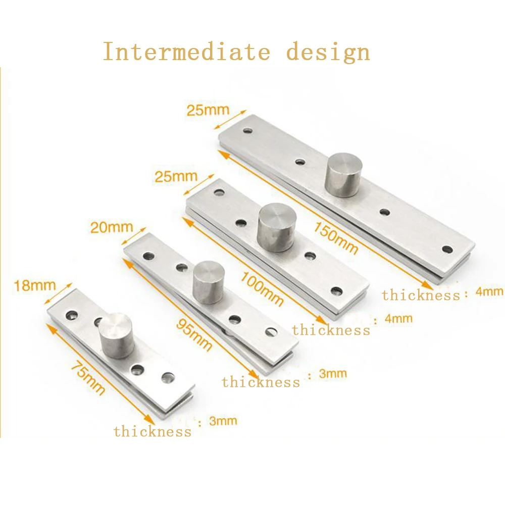 360 Degree Rotating Shaft 75/100 / 150mm Rotating Hinge Positioning ...