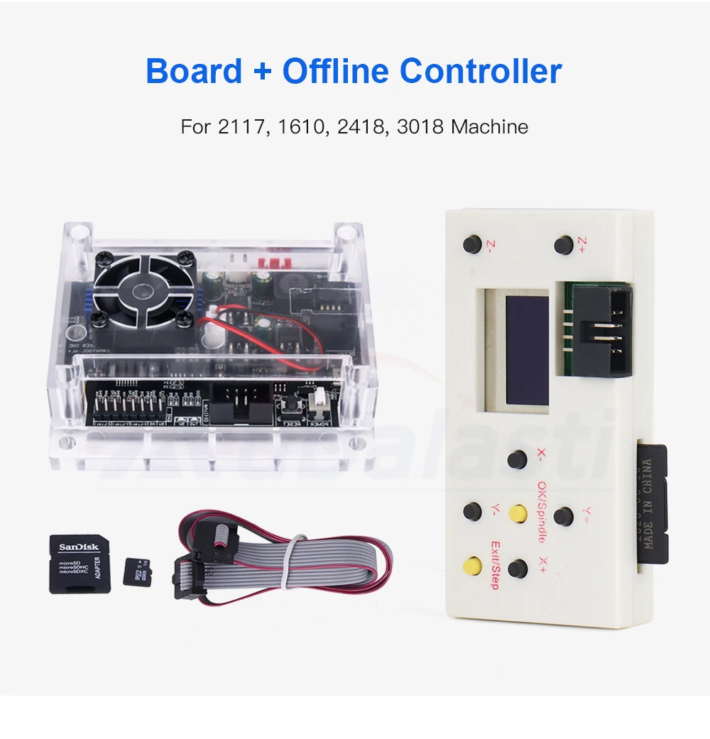 Upgraded 3Axis GRBL Offline Controller Board USB Port CNC Engraving M ...